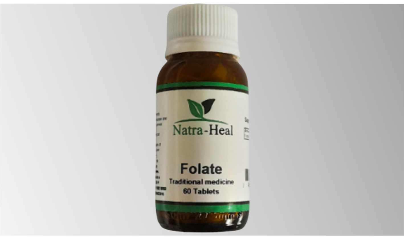 Folate Tablets (60 Tablets) - GK Herbals